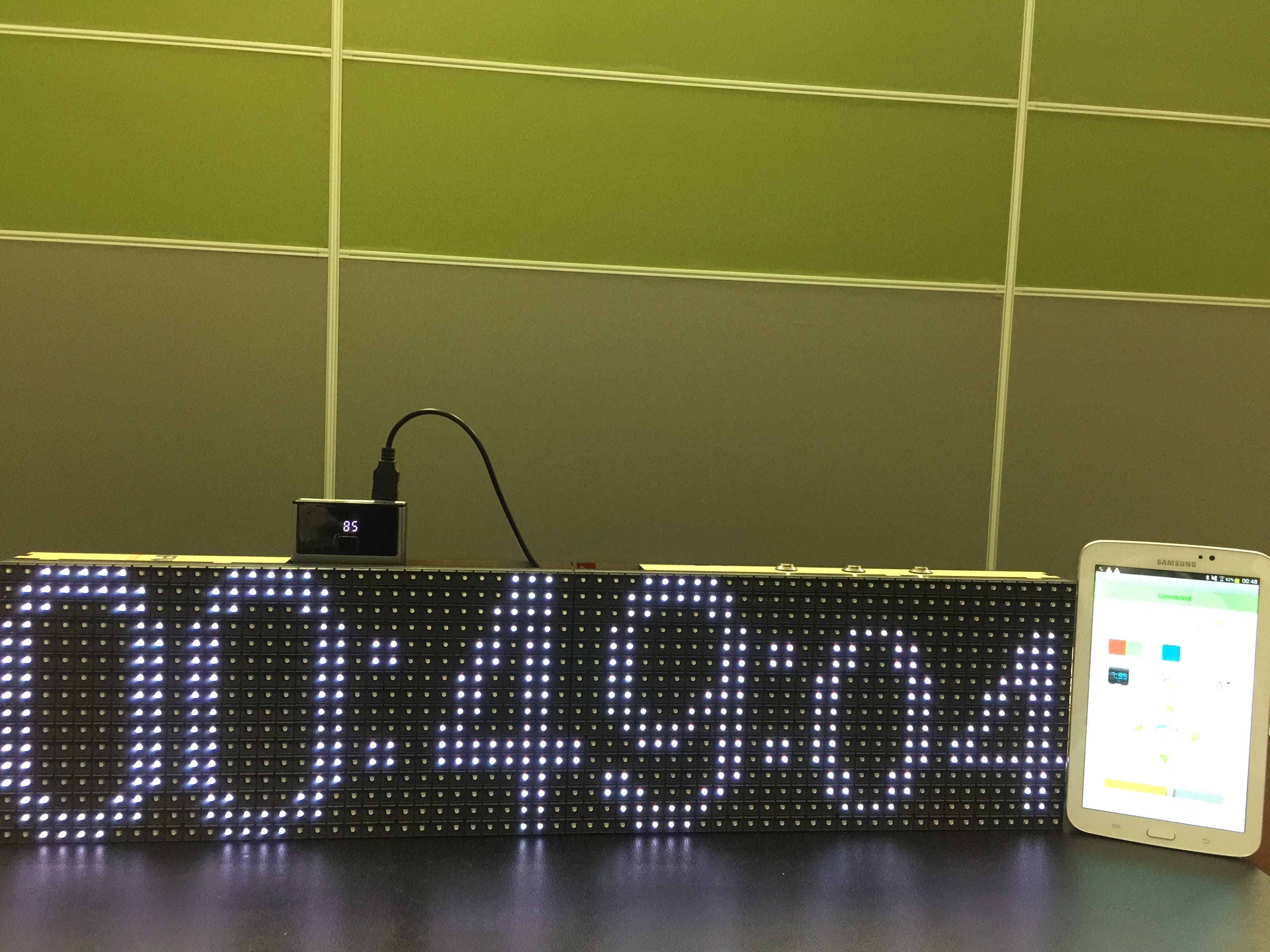 I&T Solution - Smart Time Display System Based on IoT Technology 2019-07-26