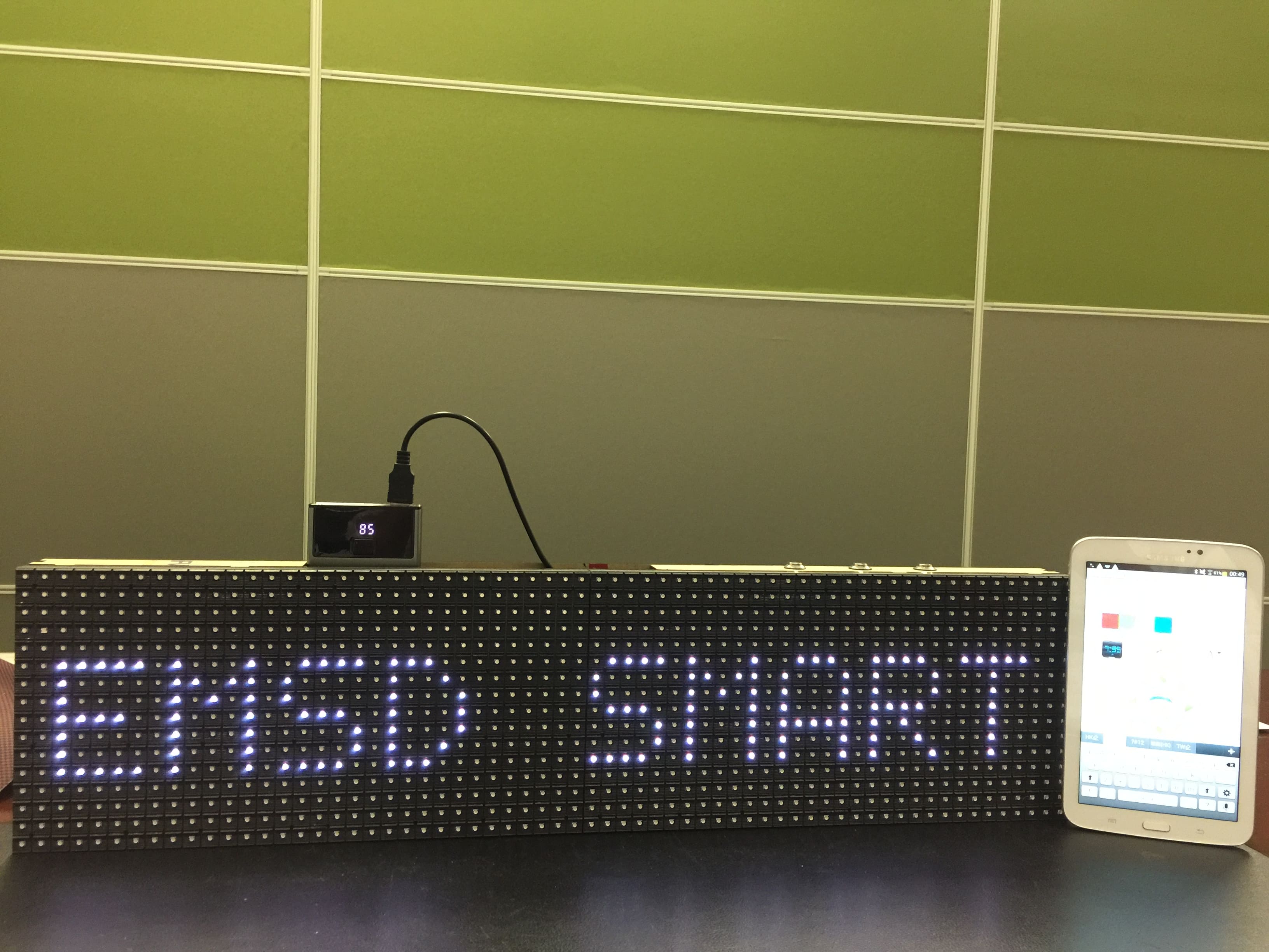 I&T Solution - Smart Time Display System Based on IoT Technology 2019-07-26