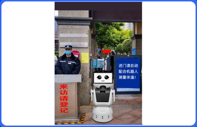 I&T Solution - Robot for Detecting Temperature 2020-03-3