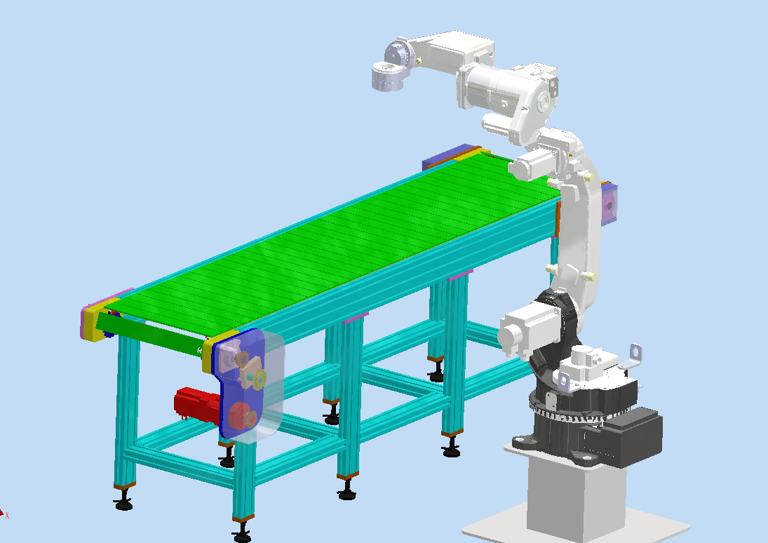 I&T Solution - Robot arm for sorting flats / packets 2020-04-21