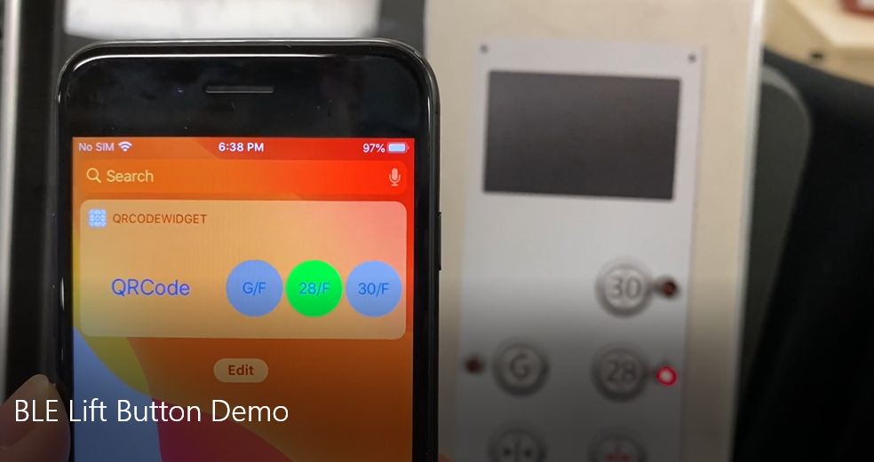 I&T Solution - Touchless Lift Button Technology 2020-05-4
