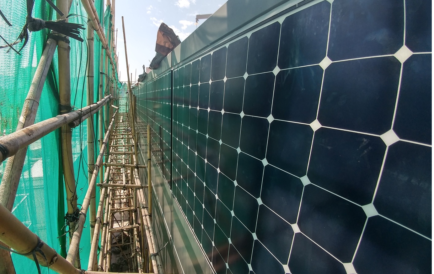 Trial Project - Vertical Application of Photovoltaic Panel 2021-08-13